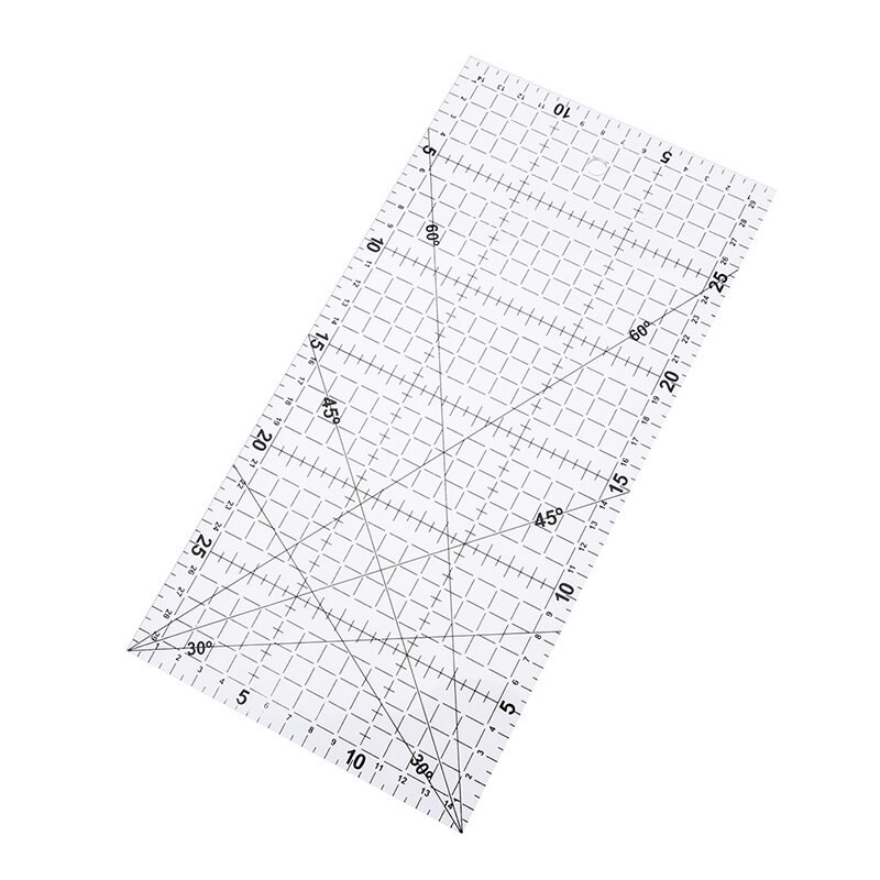 1x Patchwork Ruler Quilting Tools Acrylic Material... – Vicedeal
