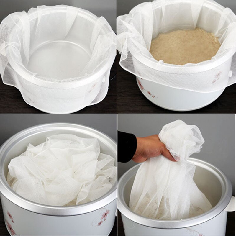 Steamer Mesh Cloth Round Pot Gauze Mat Reusable Di... – Grandado