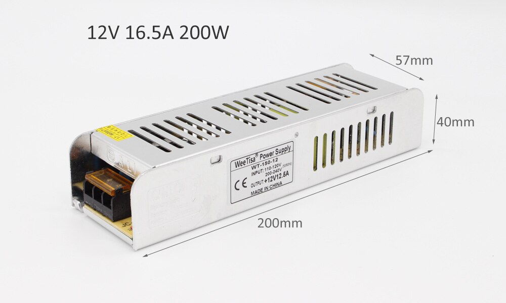 12v voedingseenheid verlichtingstransformator 60w ... – Grandado