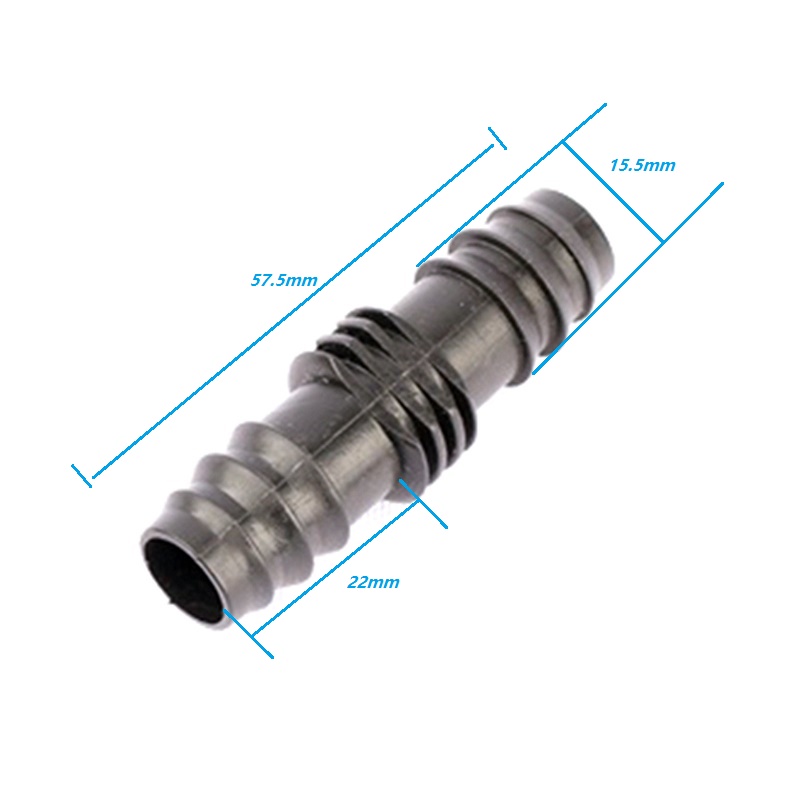 20pcs DN16 Straight Trough Barbed Connectors Micro... – Grandado
