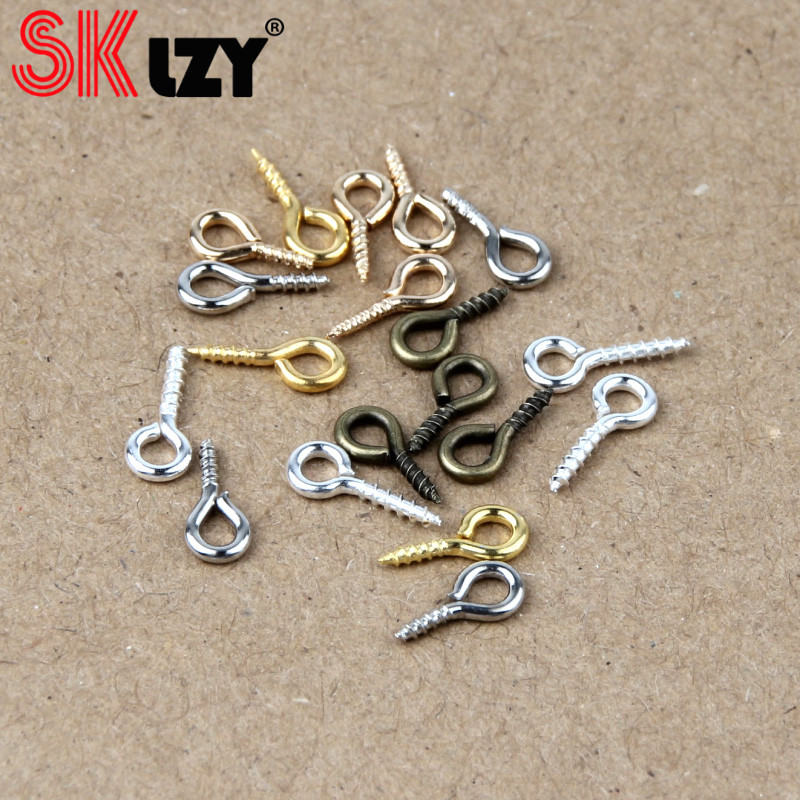 200 Stks/partij Goud Zilver Kleine Tiny Mini Eye P... – Grandado
