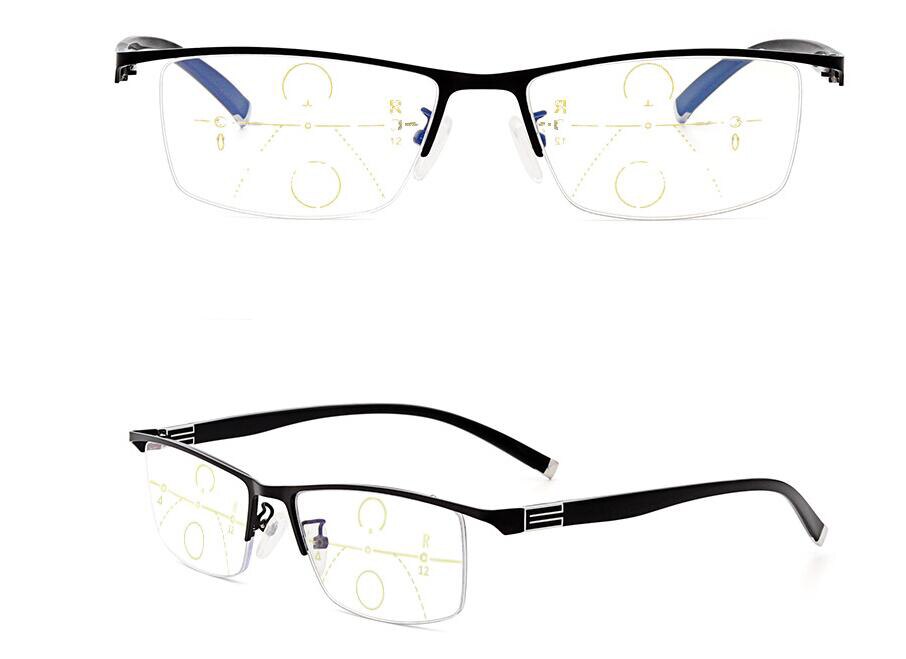 Smart zoom Multifocal Reading Glasses Men Bifocal ... – Vicedeal