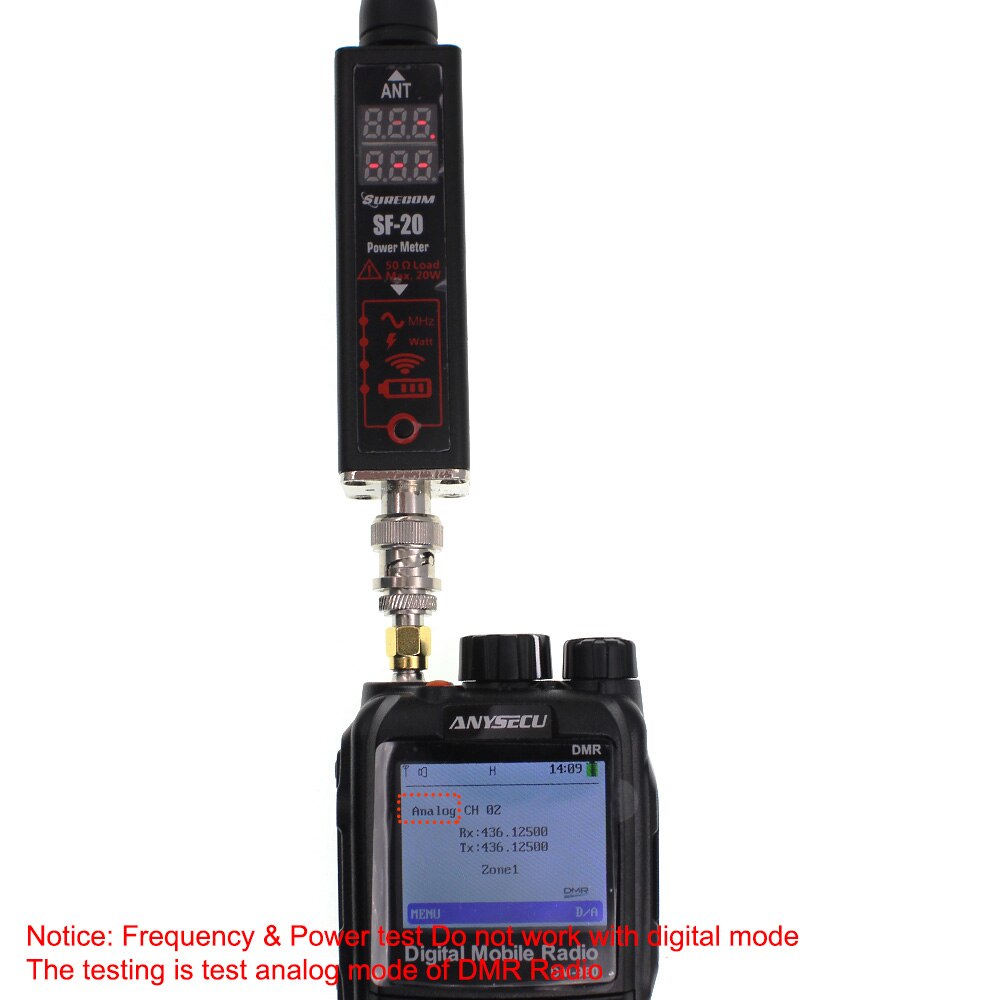 Surecom SF-20 Mini Frequency Counter Power Meter B... – Grandado