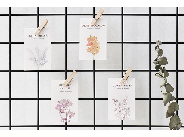 28 Sheets/Set Garden Flower Lomo Card Cartoon Mini... – Vicedeal