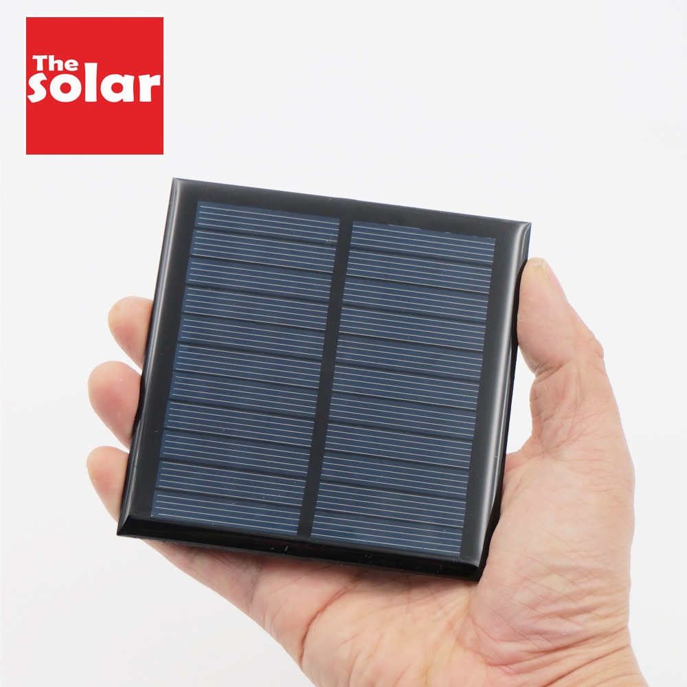 DC 5.5V 182mA 1Watt 1W Solar Panel Standard Epoxy ... – Vicedeal