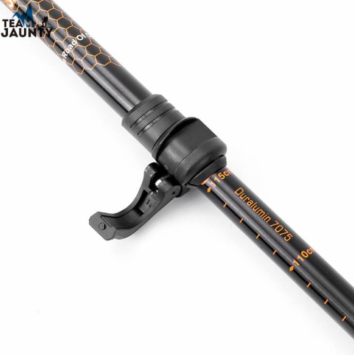 Cross-Border 2 Segment Four-section Telescopic Folding Lock Trekking ...
