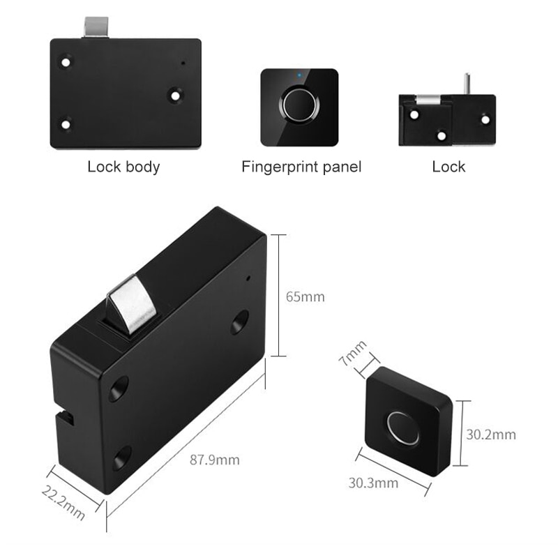 Drawer Intelligent Electronic Lock File Cabinet Lo... – Vicedeal