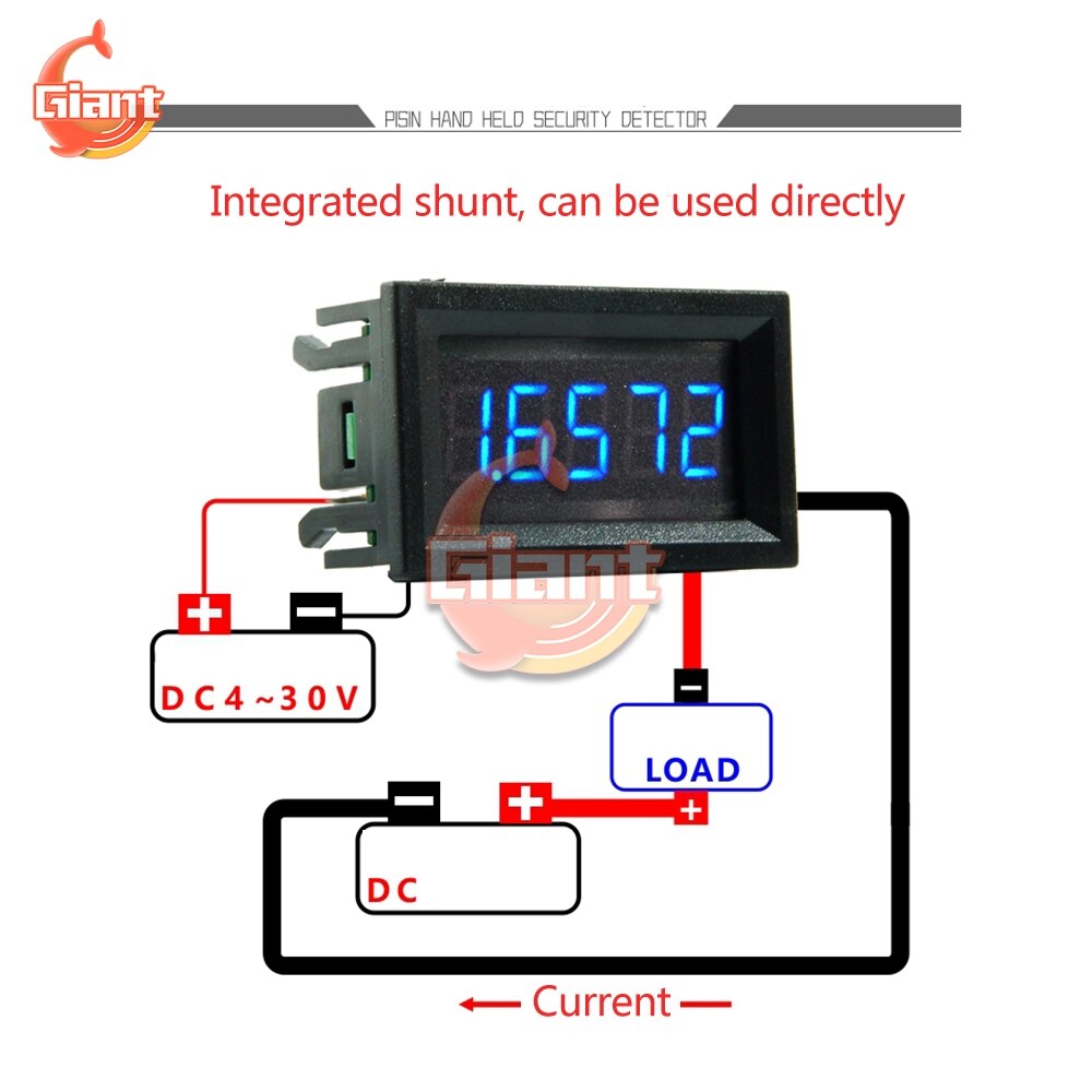 DC4-30V 0.36 Inch Led 50.000mA 50mA 5 Cijfers Dc A... – Vicedeal
