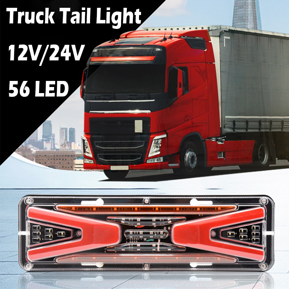 Pair 12V LED Universal Dynamic Car Truck Tail Ligh... – Grandado