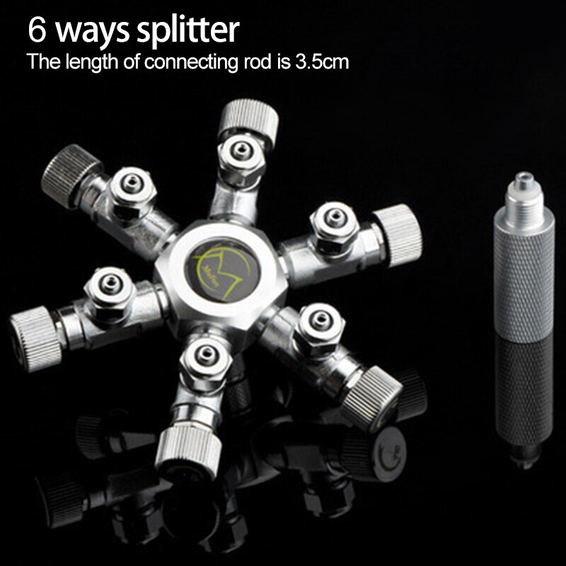 Stainless Steel Multi Way Aquarium CO2 Splitter Di... – Grandado