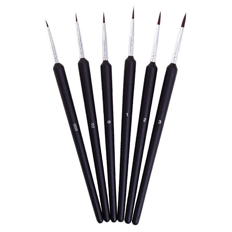 6pcs Paint Brushes Artist Hook Line Brush Pen For ... – Vicedeal