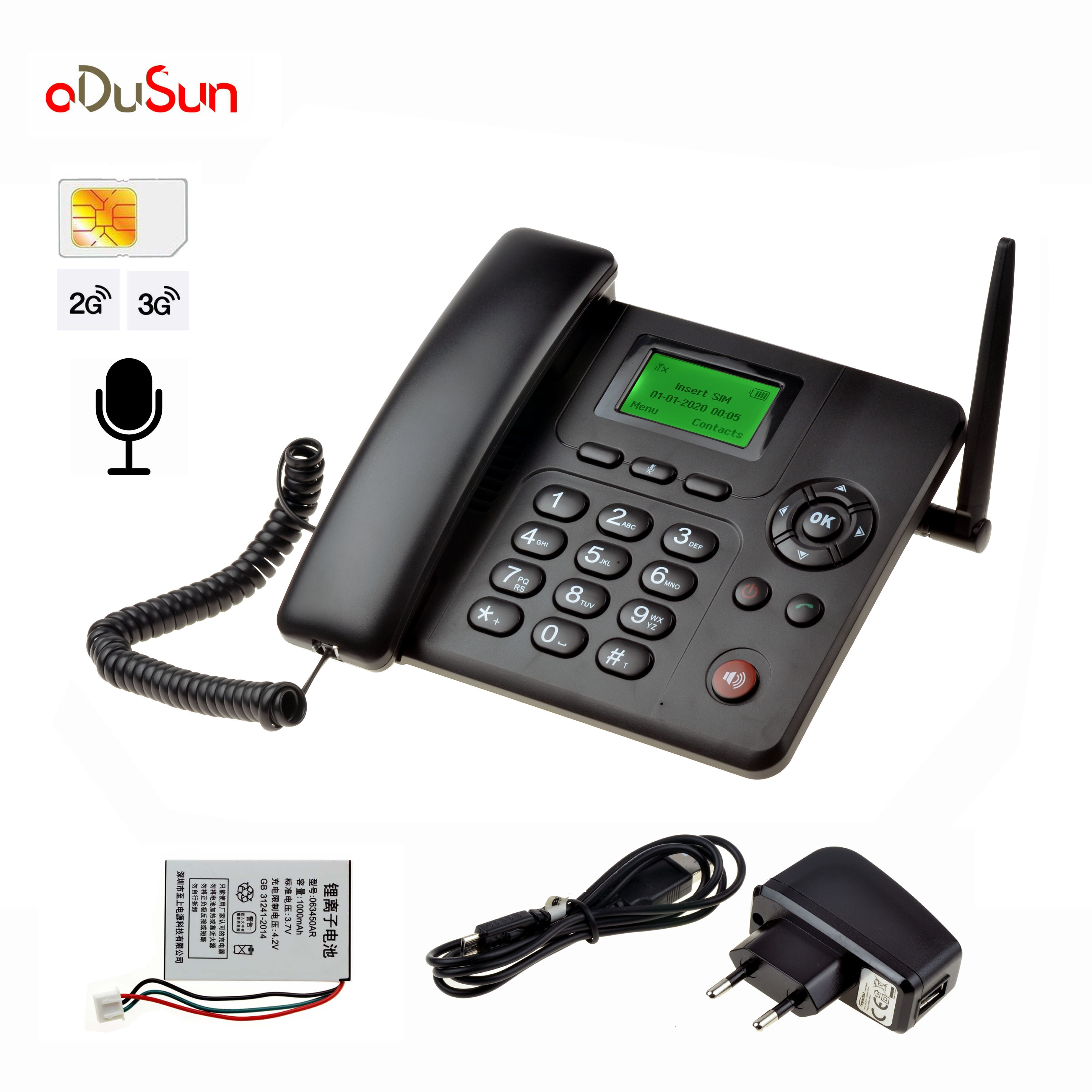 3G WCDMA GSM Fixed Wireless Phone Calling Record B... – Vicedeal