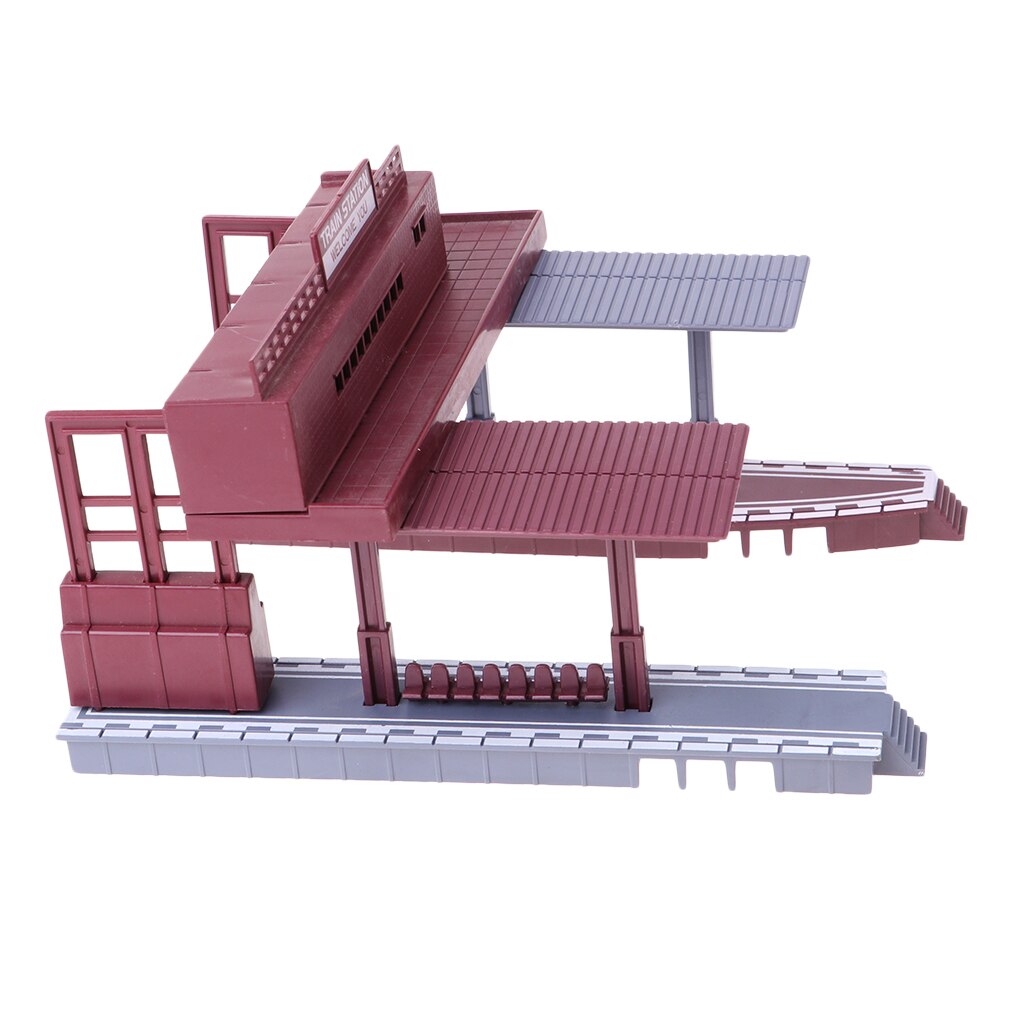 1/87 Scale Train Station Platform Model Kit for Sa... – Vicedeal