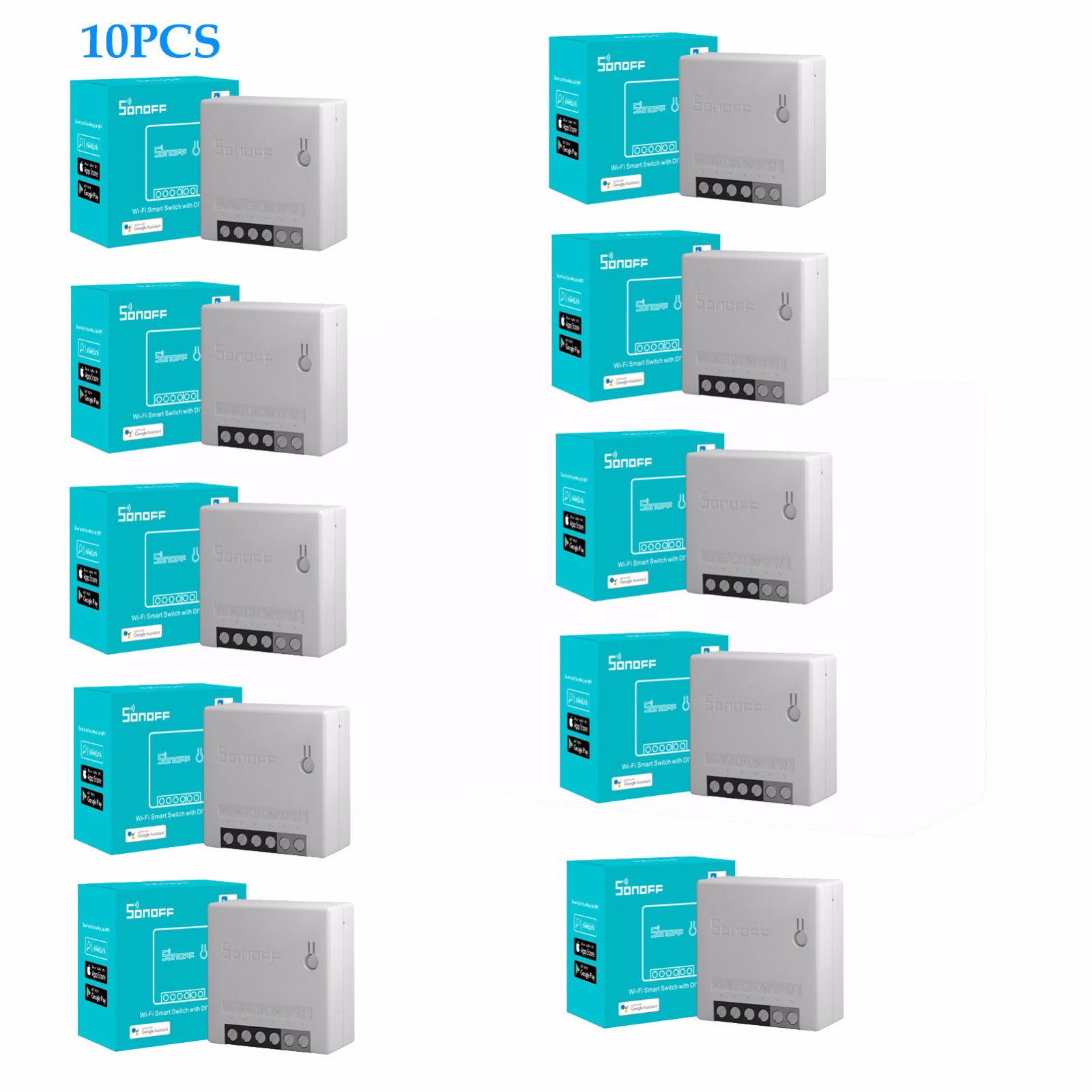 Sonoff mini r2 10a mini wifi gör-det-själv smart ... – Grandado