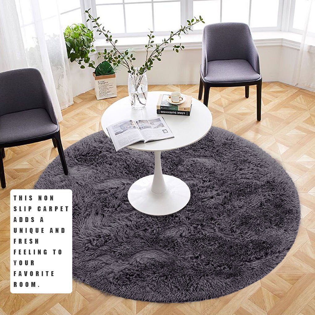 8 colors Round Carpet Home Living Room Bedroom Are... – Grandado
