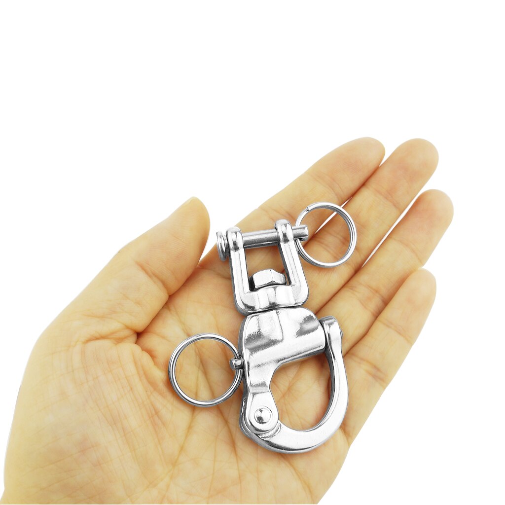Swivel Eye Snap Shackle Anchor Rigging 316 Stainle... – Grandado