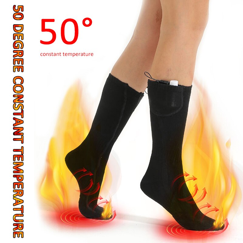 Electric Heated Socks Battery Power Self-heating S... – Grandado