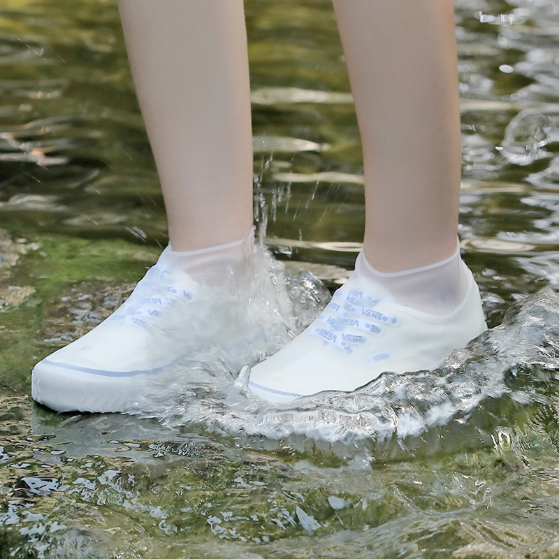 Reusable Waterproof Rain Shoes Covers Silicone Out... – Grandado