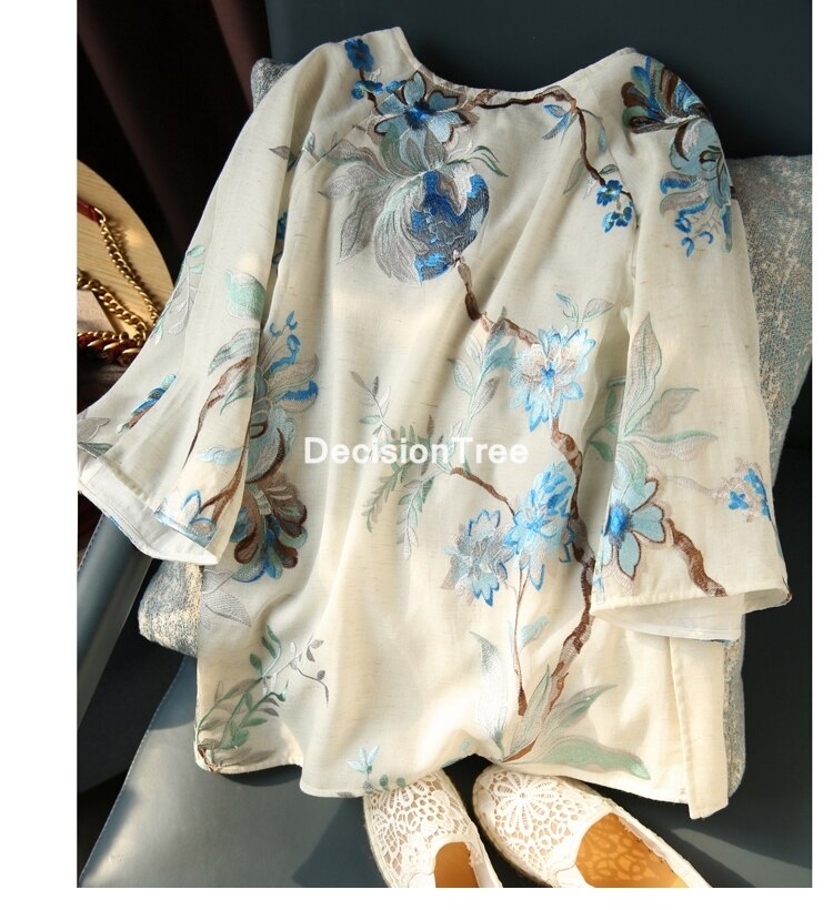 Ropa tradicional china, camisas cheongsam para muj... – Grandado