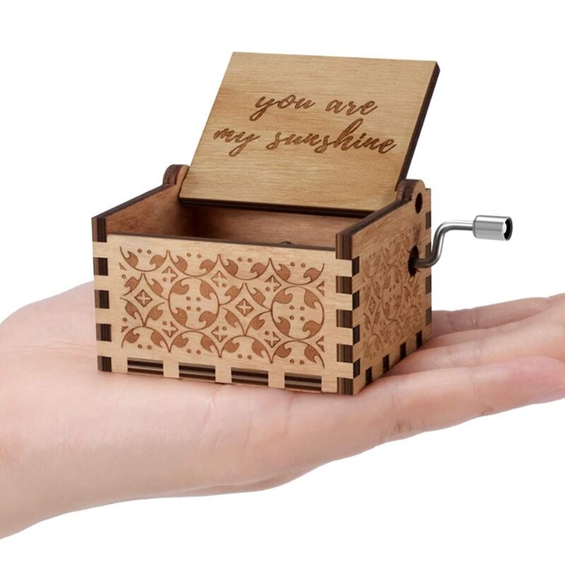 You Are My Sunshine Wood Music Boxes, Vintage Wood... – Grandado