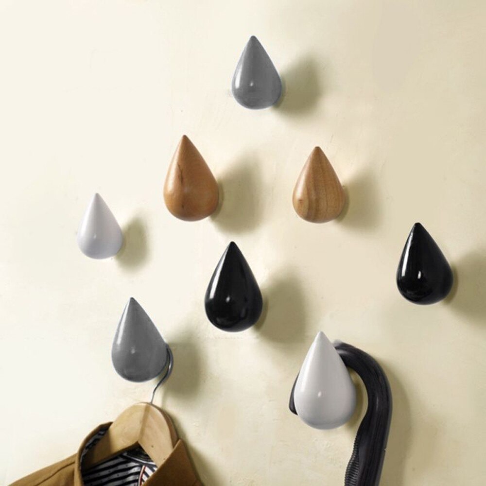 1 Pcs Beautiful Oak+Water Paint Wall Hanger Chic W... – Vicedeal