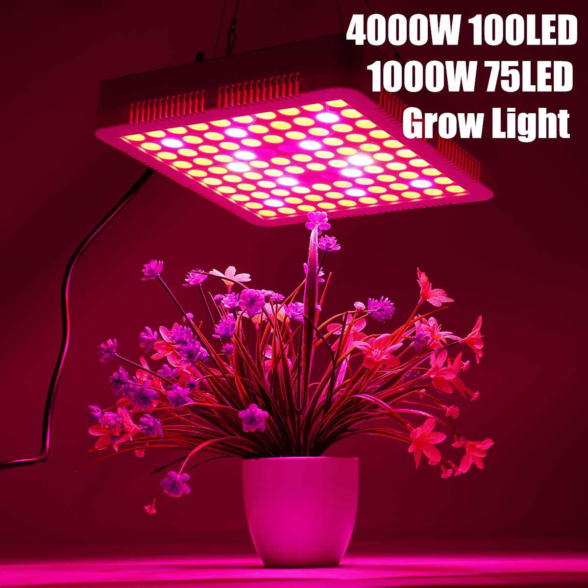 4000W LED Grow Lights Lamp Panel Hydroponic Plant ... – Grandado