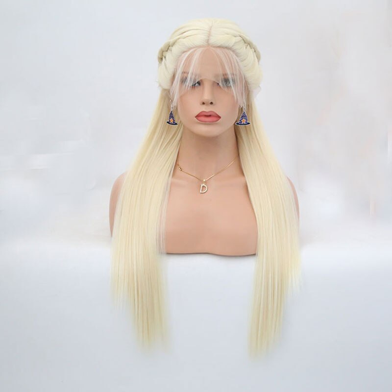 Bombshell Honing Blonde Rechte Synthetische Lace F... – Grandado