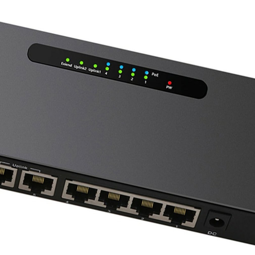 6 Ports POE Switch 52V Power Over Ethernet Network... – Grandado