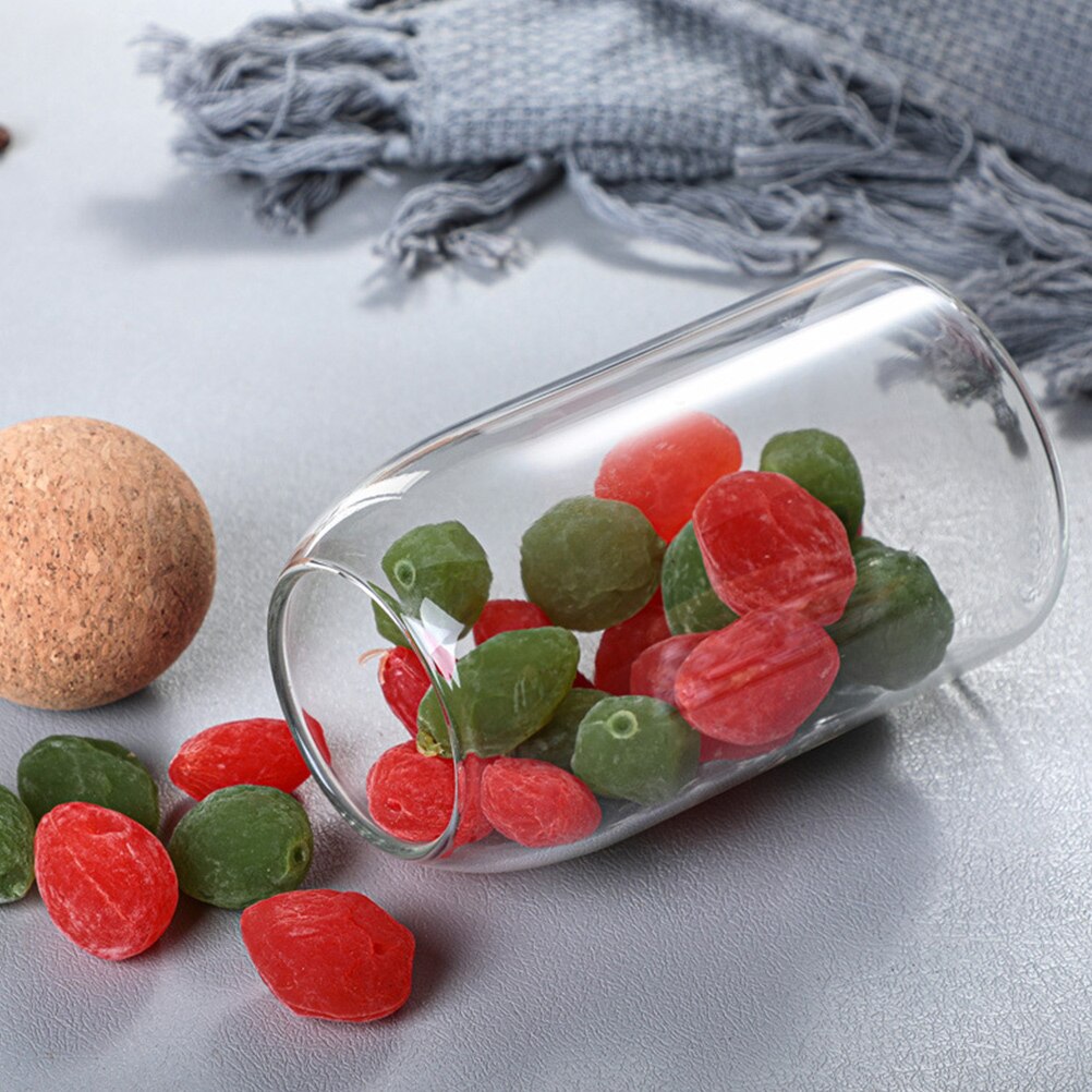 4pcs Glass Storage Jars Kitchen Food Storage Bottl... – Grandado