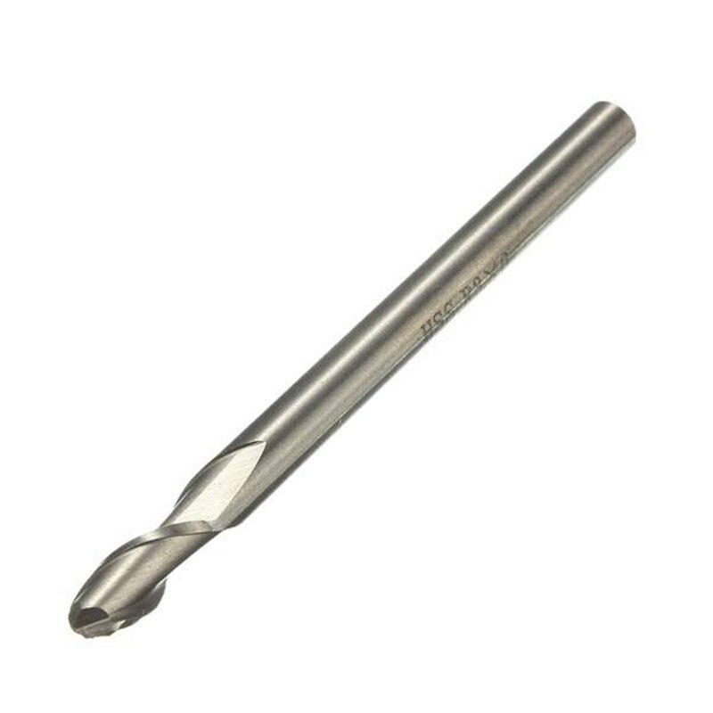 1PCS HSS & Aluminium 6mm x 6mm 2 Flute Ball Nose E... – Grandado