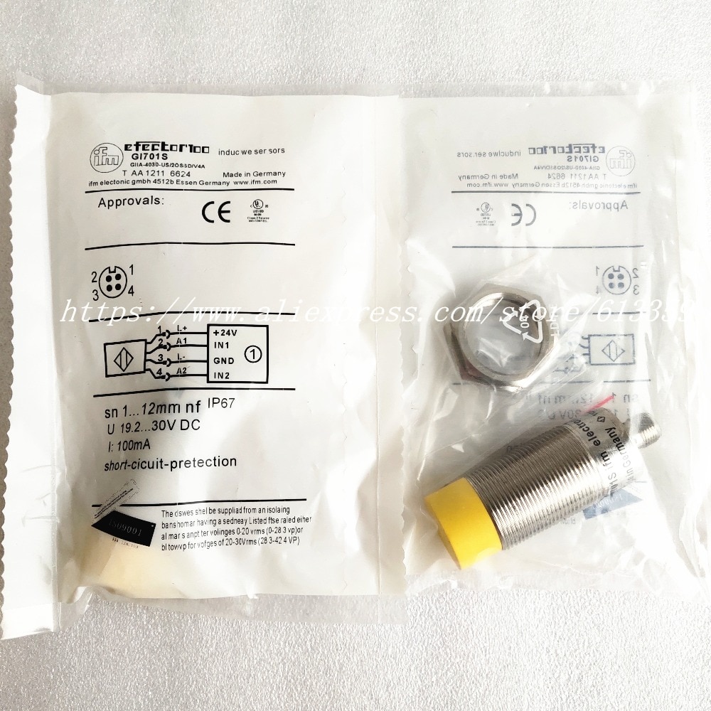 GI701S IFM Indutivo Sensor de Nova Alta Qualidade ... – Grandado