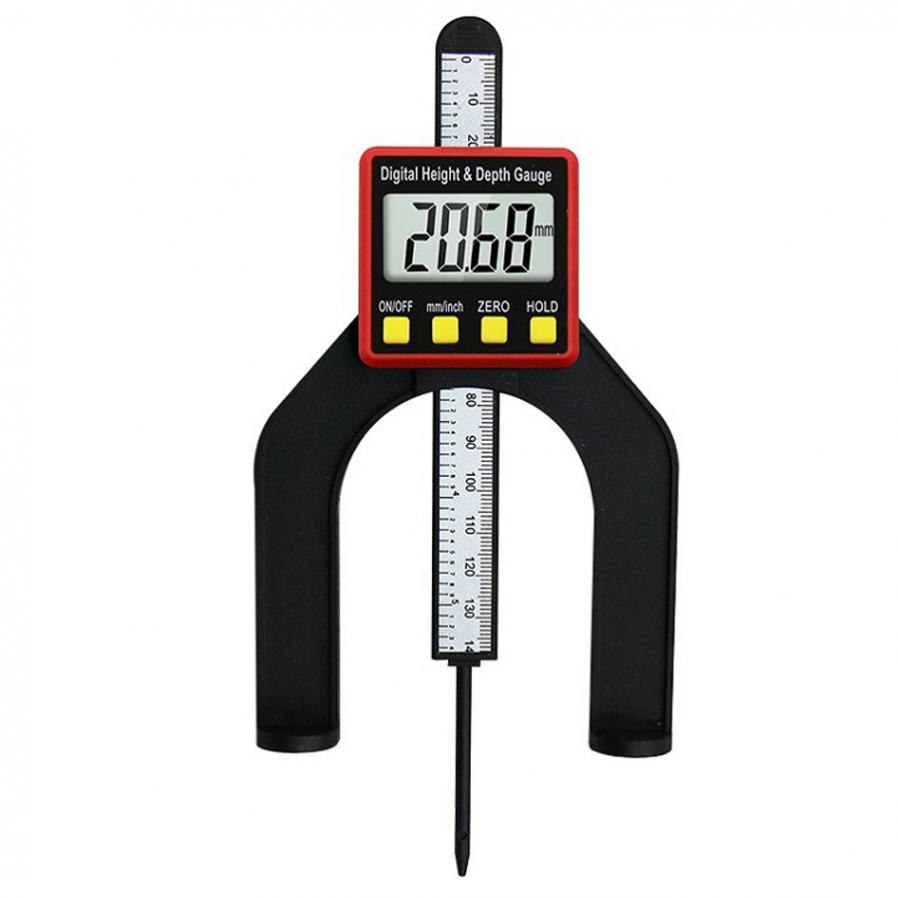 0-80mm Digital Depth Gauge Thickness Gauge LCD Hei... – Grandado