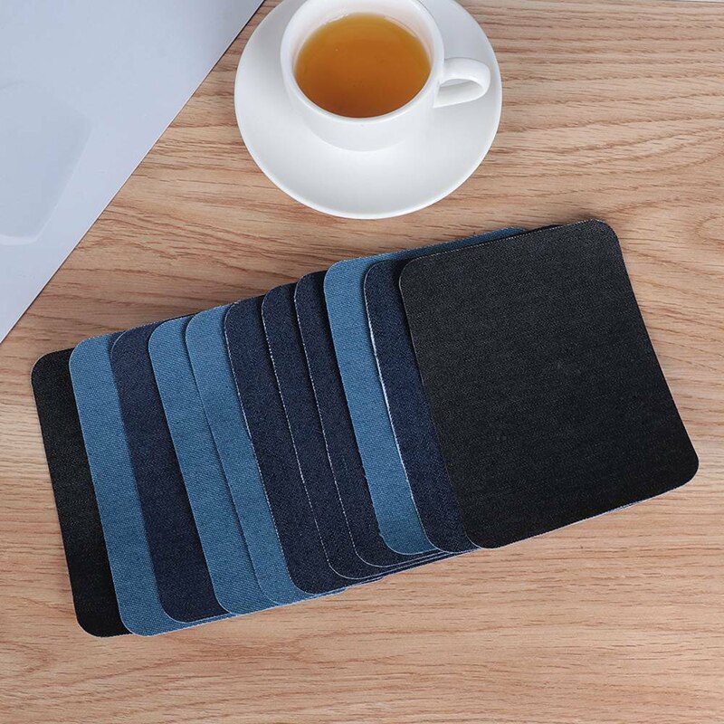 10PCS Iron on Patches Denim Cloth Patch Repair Kit... – Grandado
