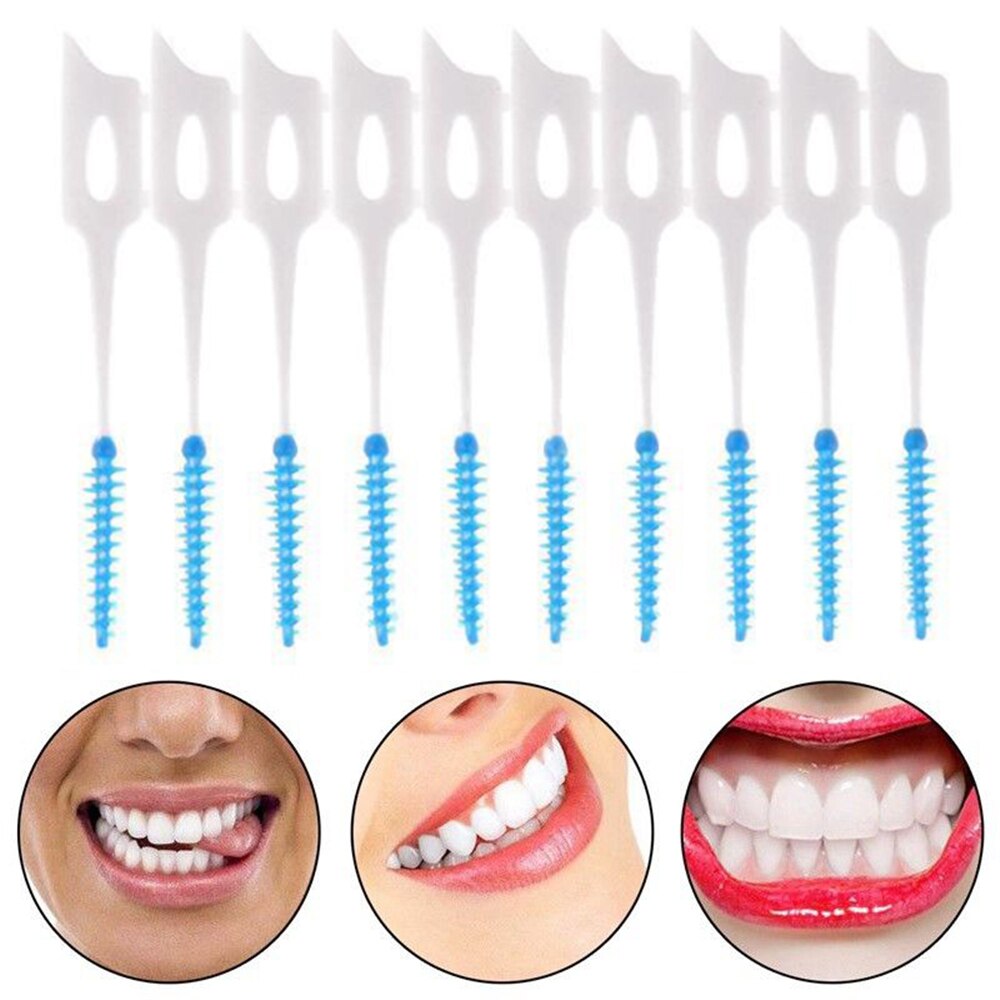 40pcs Elastic Massage Toothbrush Easy To Use Inter... – Grandado