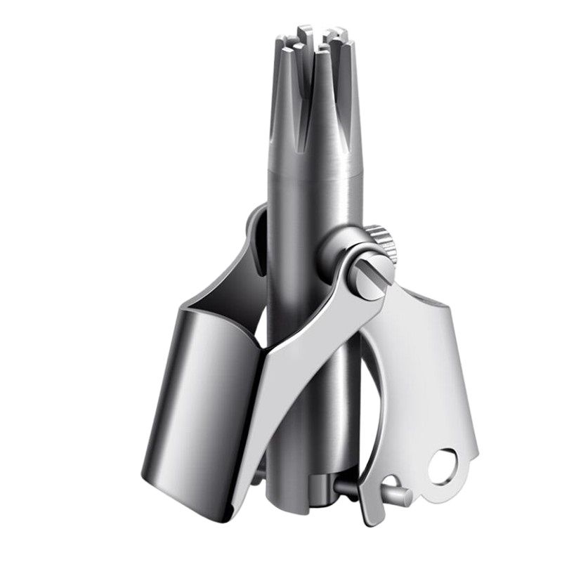 Stainless Steel Nose Hair Trimmer Cutter Manual Op... – Grandado