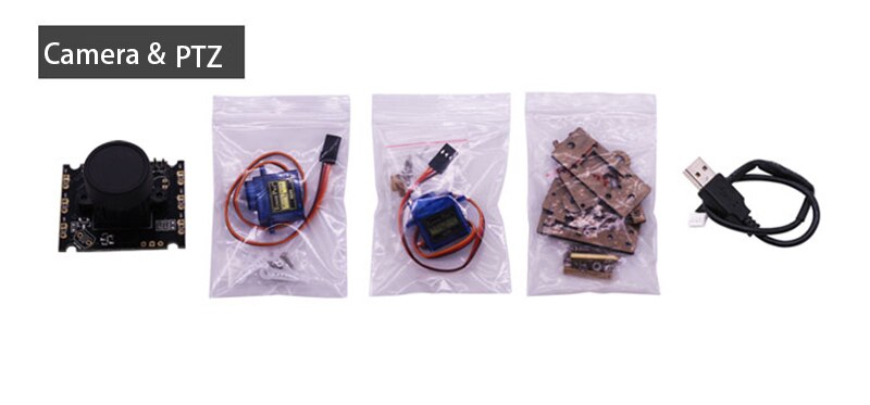 Intelligent Car Robot Camera PTZ Two DOF Rudder Wi... – Grandado