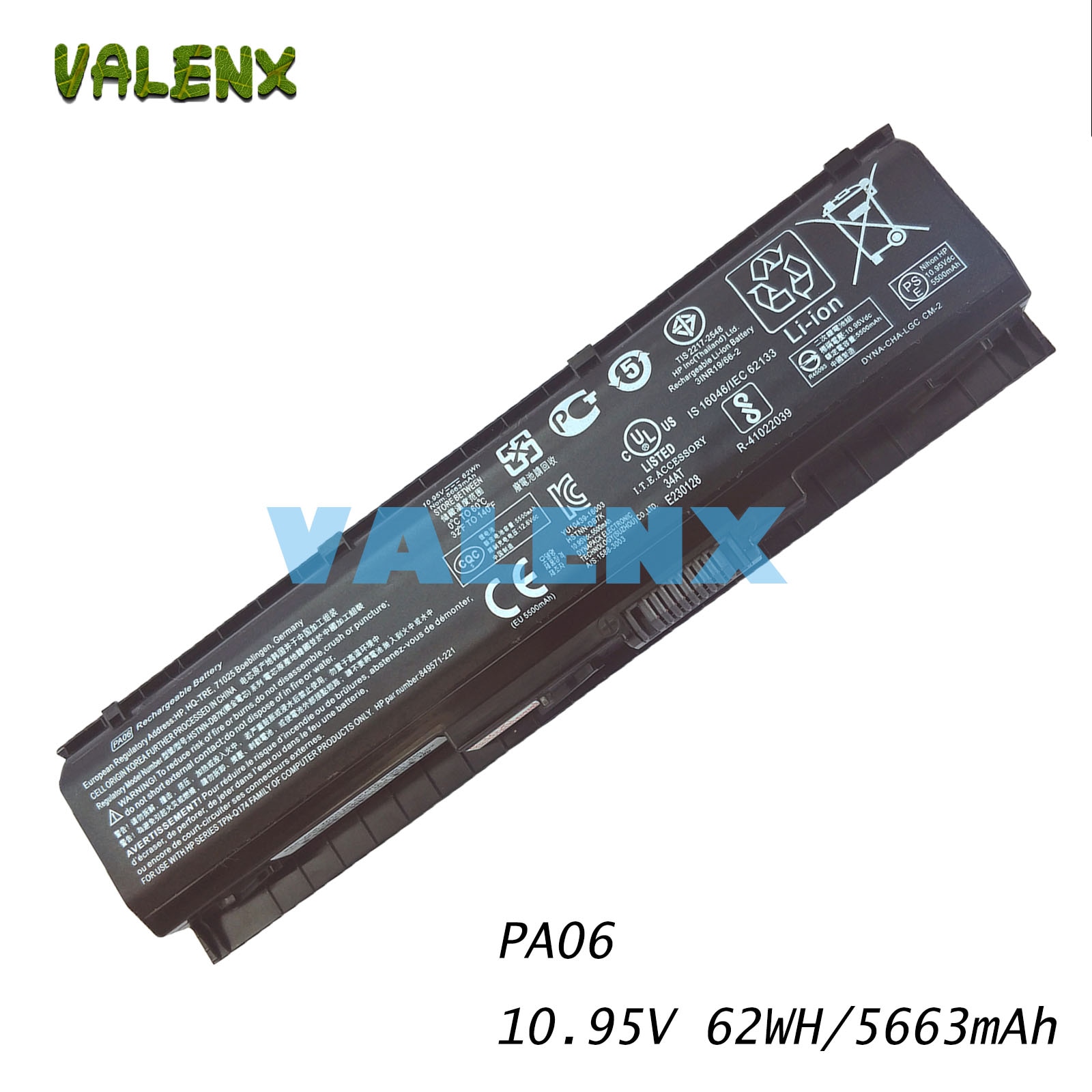 10.95V 62wh PA06 PA06062 HSTNN-DB7K Laptop Battery... – Grandado