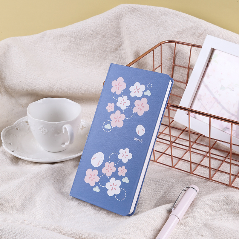 Kinbor Week Notebook Cherry Blossom Efficiency Man... – Grandado