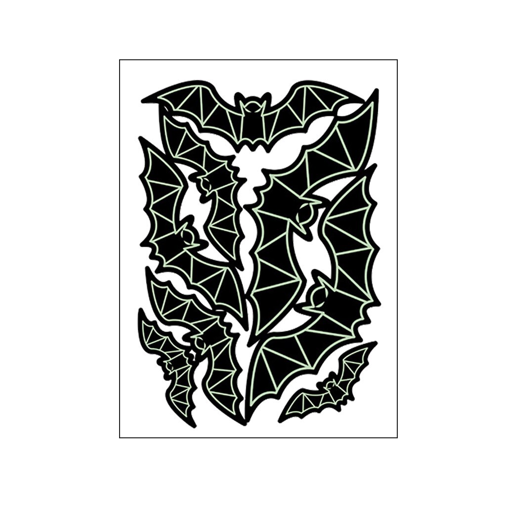 Bat Graphic Removable Wall Sticker Diy Vinyl Decal... – Grandado