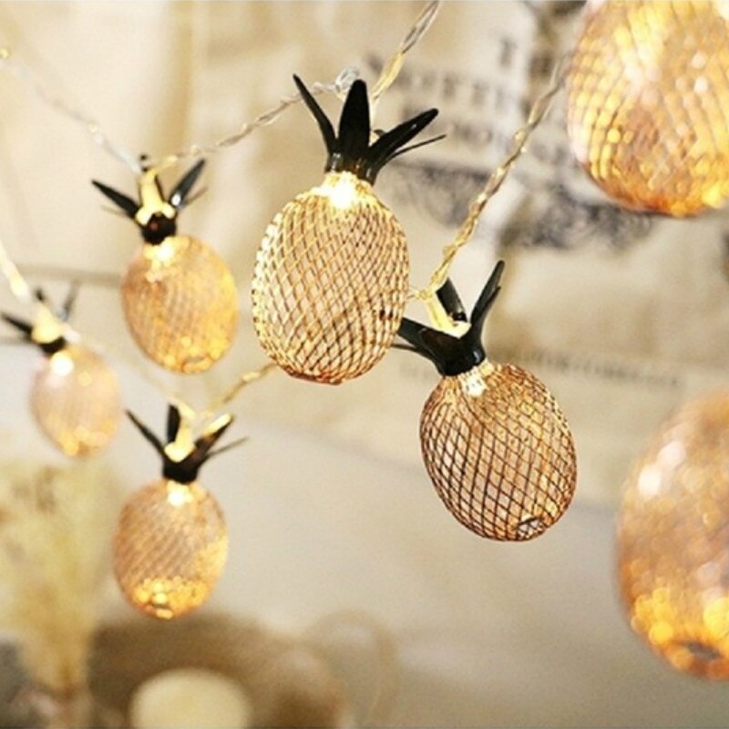 10LED 150cm Lovely Yellow Pineapple String Light B... – Vicedeal
