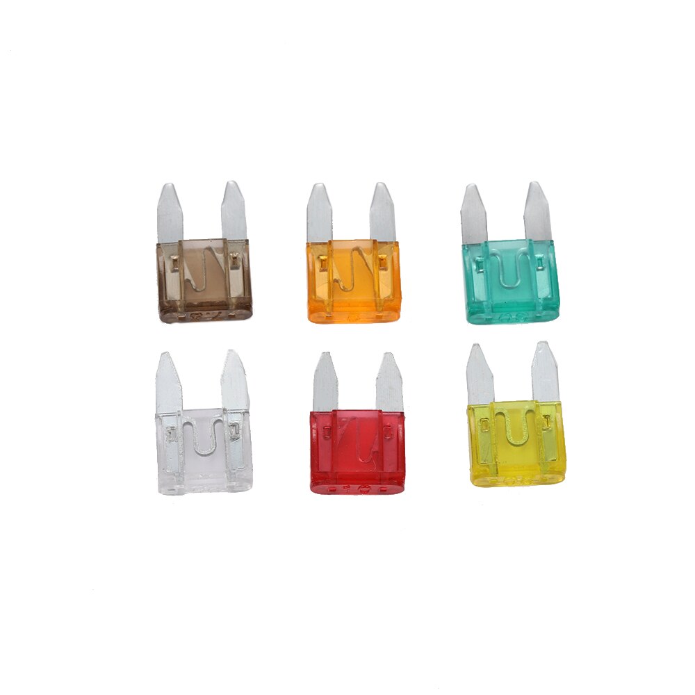 35 stk blandet mini bladsikring sortiment farverig... – Vicedeal