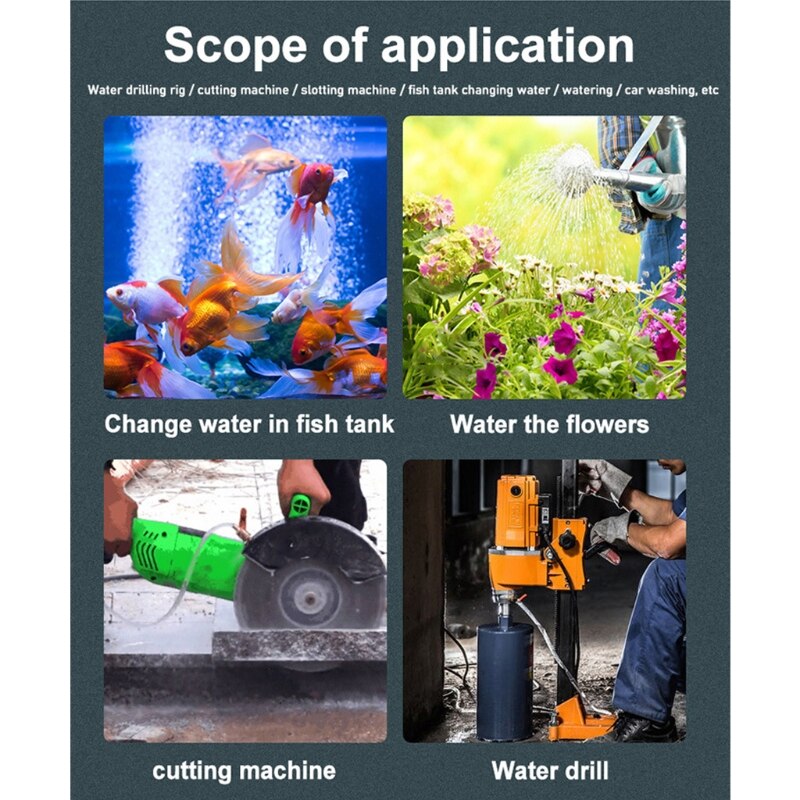 12V DC 3A 10M 3 in 1 Industrial Micro Submersible ... – Grandado