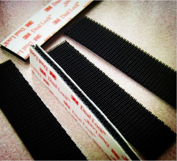 Dual Lock SJ3551 Black Type 400 Mushroom Reclosabl... – Vicedeal