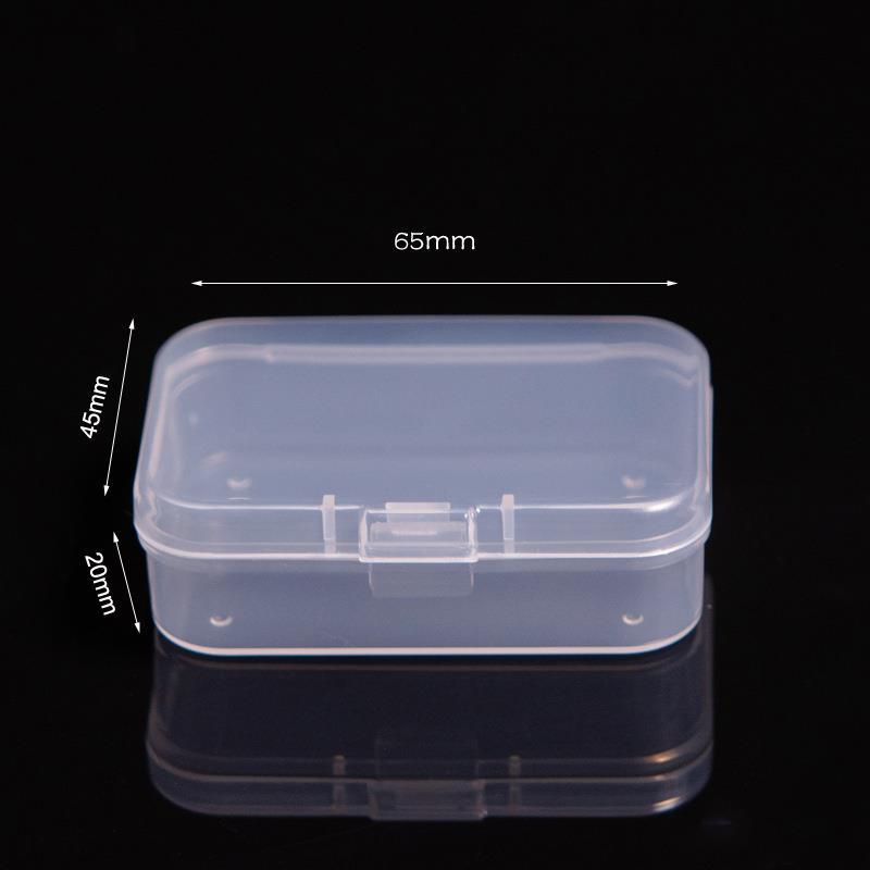 3 Slots Transparent Plastic Storage Box Organizer ... – Grandado