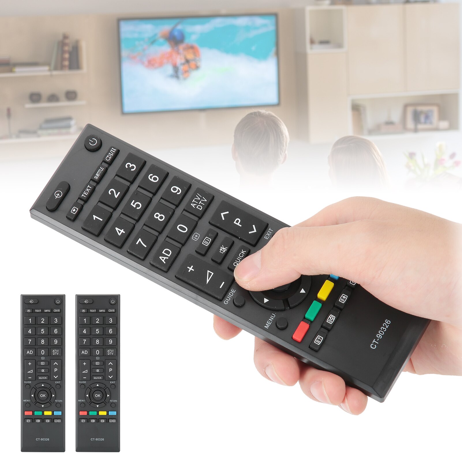 TV Remote Control Ct-90326 Wireless TV Remote Cont... – Grandado
