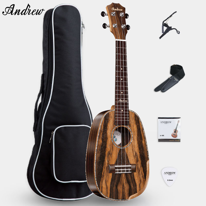 Andrew 21 inches 23 inches 26 inches acoustic ukul... – Vicedeal