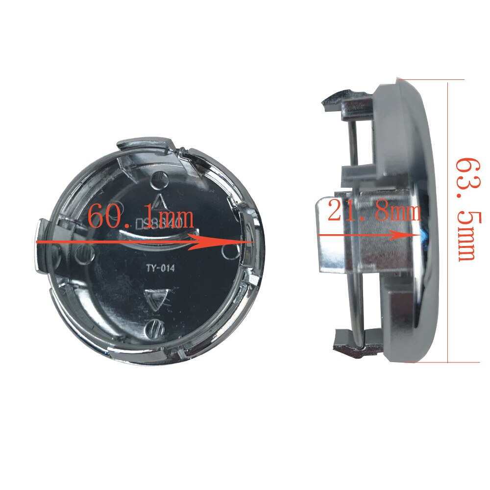 4Pcs Car Rims Caps center Covers Wheel Center hub ... – Grandado