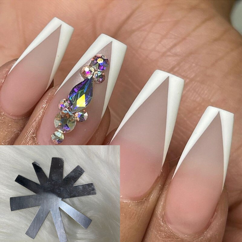 Nails Cutter Deep Oval Smile Line French Almond Na... – Grandado