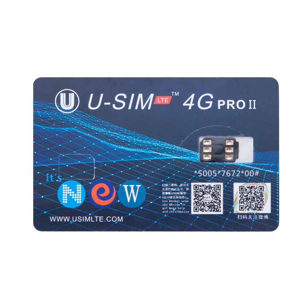 U-SIM4G Pro II Unlock SIM Card Nano-SIM Compatible... – Grandado