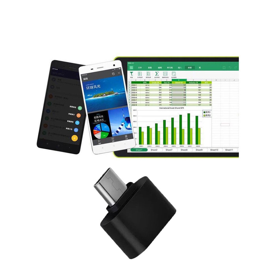 Universal Usb To Type C Adapter For Android Mobile... – Vicedeal